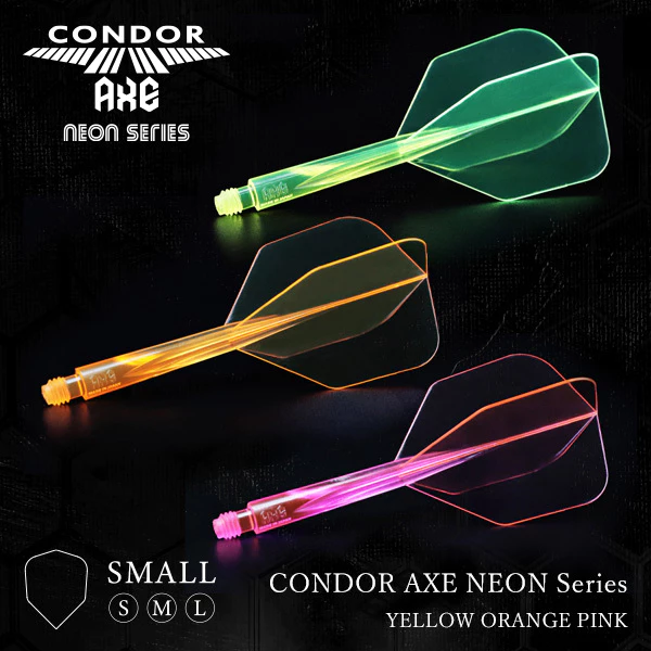 Flights - Condor AXE Neon Series (Small) - PinoyDarts