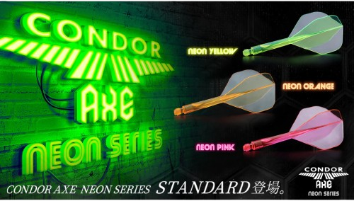 Flights - Condor AXE Neon Series (Standard) - PinoyDarts