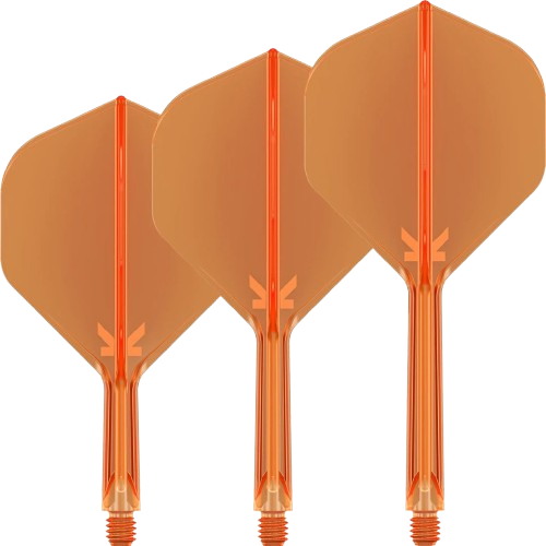 Target K-Flex Integrated Flights - Neon (No2) - PinoyDarts
